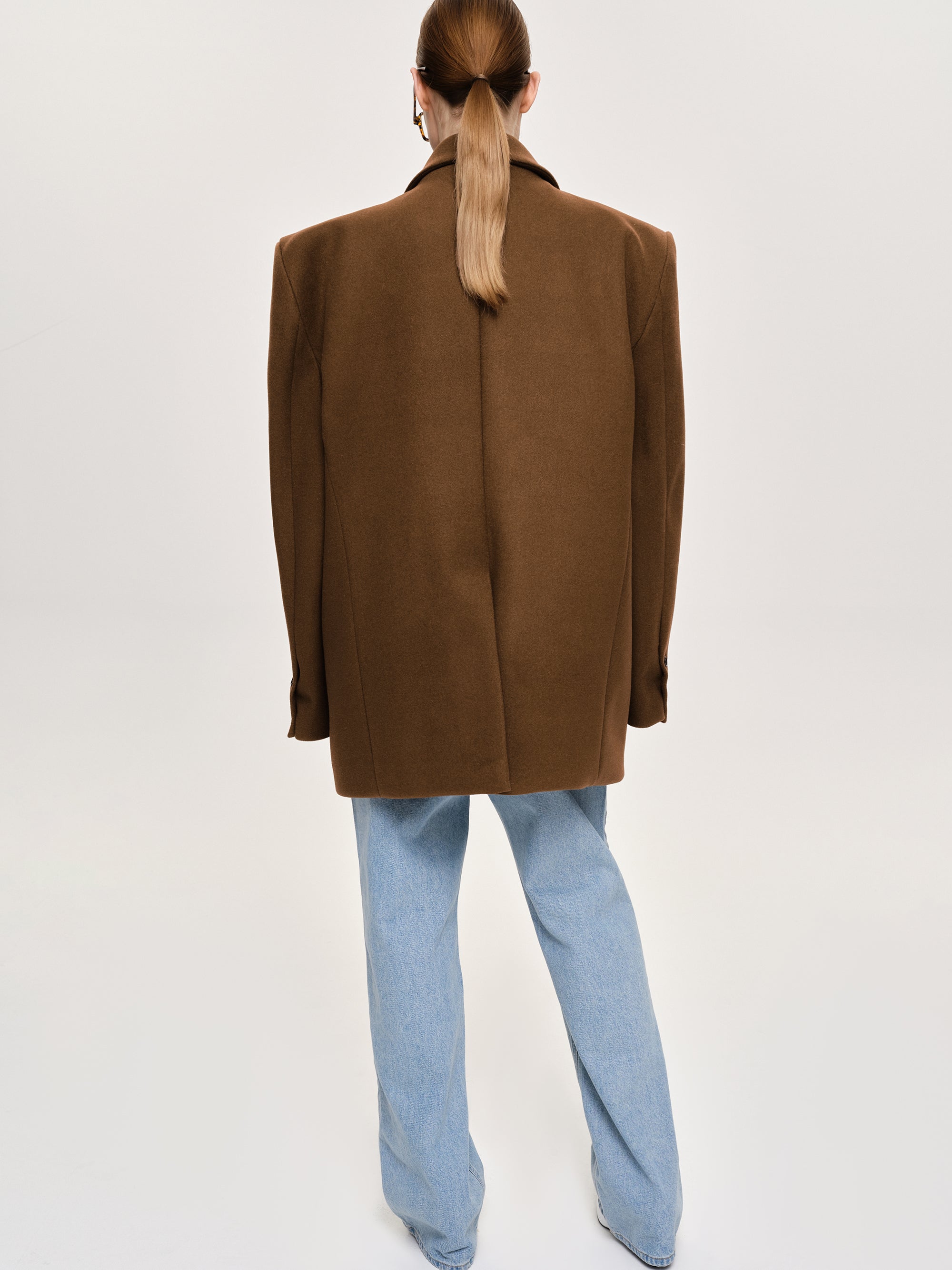 Hayk Oversized Boyfriend Blazer, Java – SourceUnknown