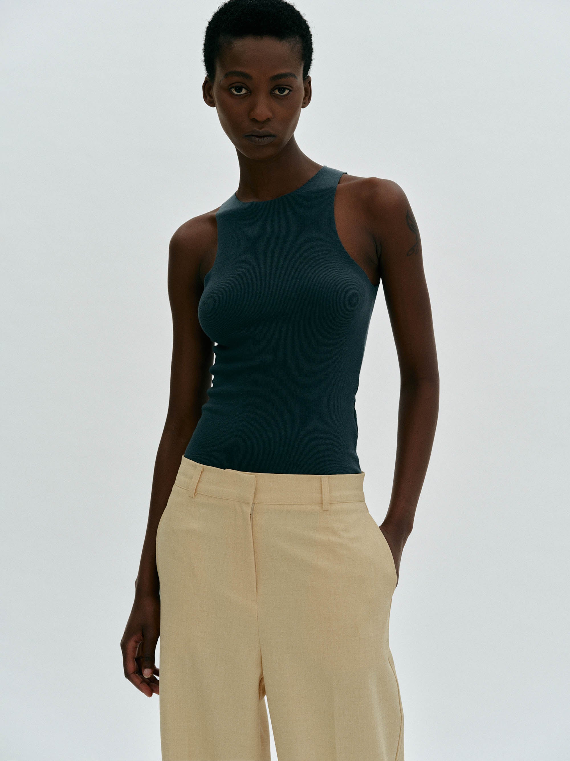 Raw Cut Cotton Tank, Sacramento – SourceUnknown